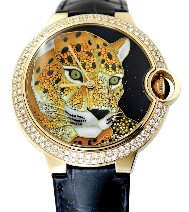 Cartier Ballon Bleu de Cartier Enamel Granulation | 卡地亞 | Chronomen.com