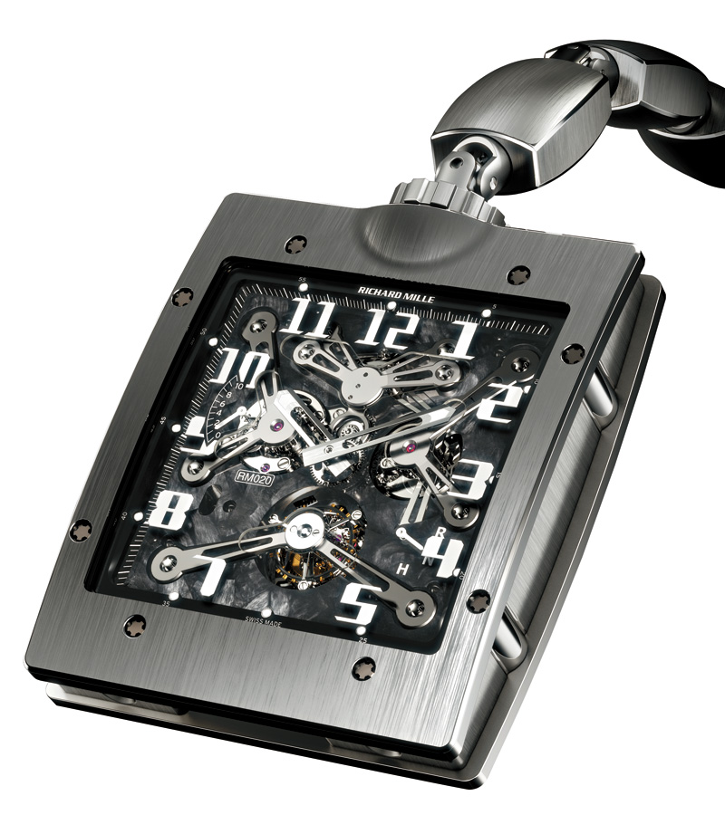 Richard Mille | RM 020 Tourbillon Pocket Watch | Chronomen.com