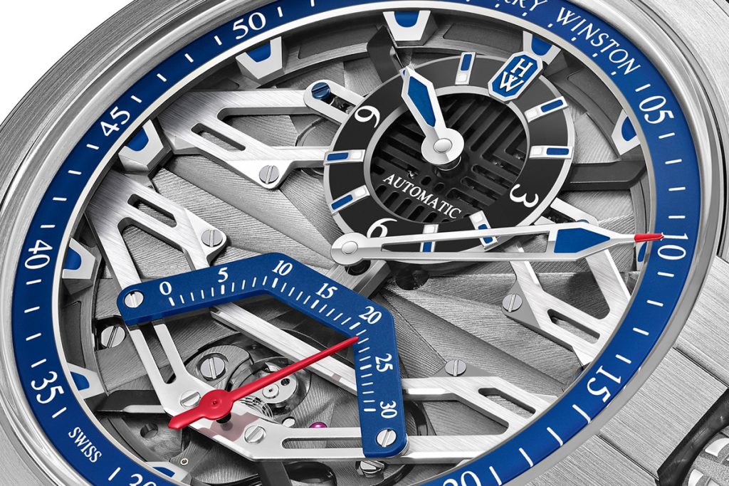 Harry Winston Project Z15 逆跳的三針一線 - Chronomen.com