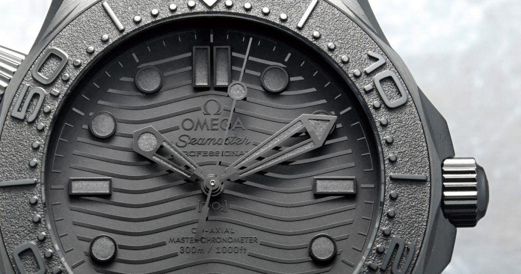 Omega Seamaster Diver 300M Black Black 天黑黑 表黑黑 - Chronomen.com
