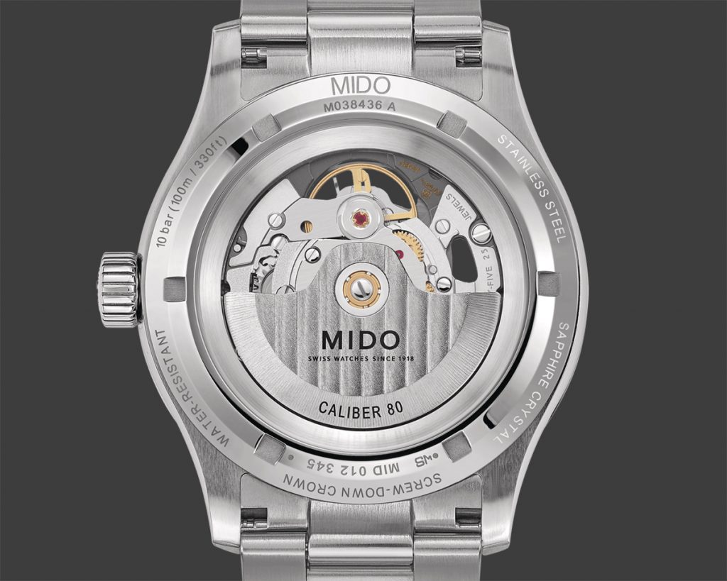 Mido Multifort Skeleton Vertigo 打開芯窗 - Chronomen.com