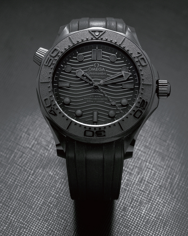 Omega Seamaster Diver 300M Black Black | 黑得有道理 - Chronomen.com
