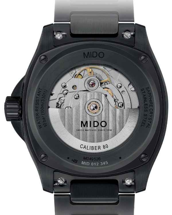 Mido Multifort Skeleton Vertigo 打開芯窗 - Chronomen.com