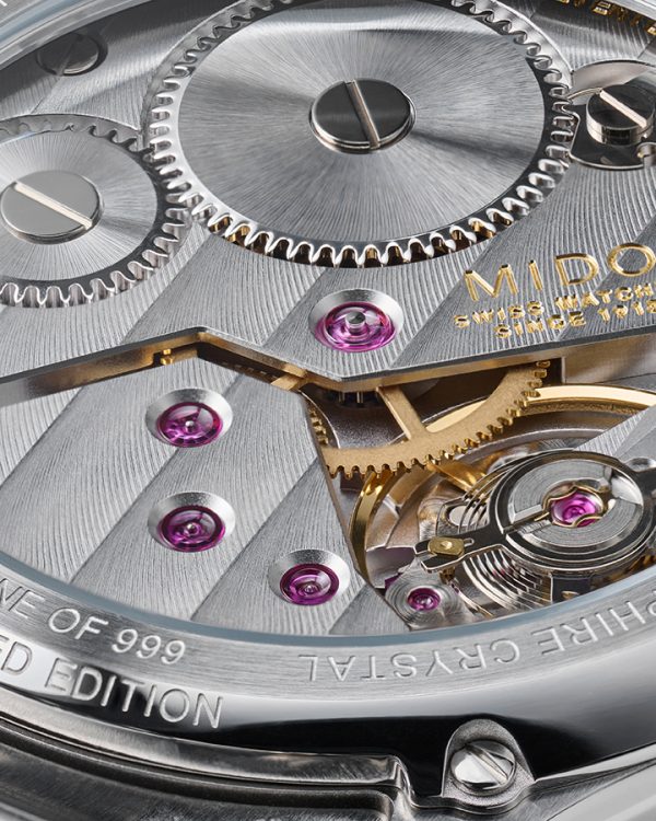 Mido Multifort Skeleton Vertigo 打開芯窗 - Chronomen.com