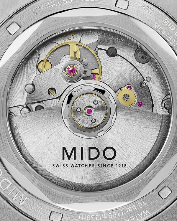 Mido Multifort Skeleton Vertigo 打開芯窗 - Chronomen.com